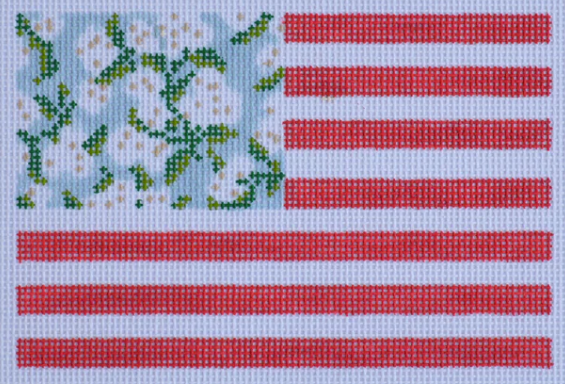 CL-02 Floral Flag | Stitch-Stash