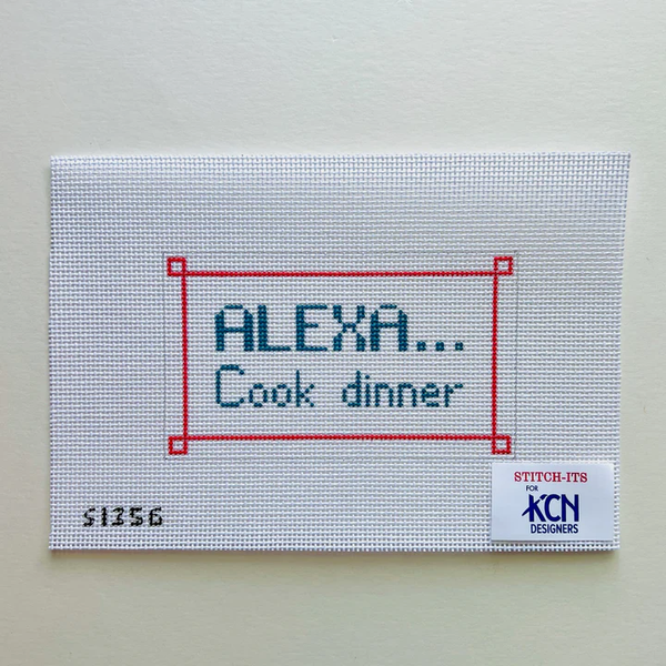 SI356 Alexa...Cook Dinner | Stitch-Stash