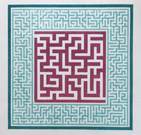 AL66 Pink Center Maze | Stitch-Stash