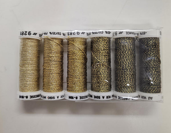 Gold Shade Set- 8 Braid | Stitch-Stash