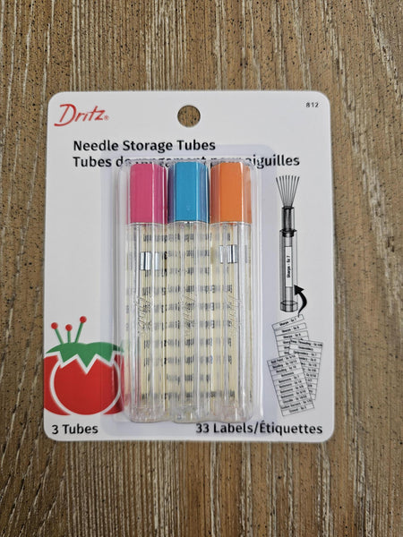 Needle Storage Tubes (set of 3) | Stitch-Stash
