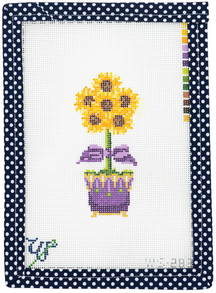 WS-302 Sunflower Topiary | Stitch-Stash