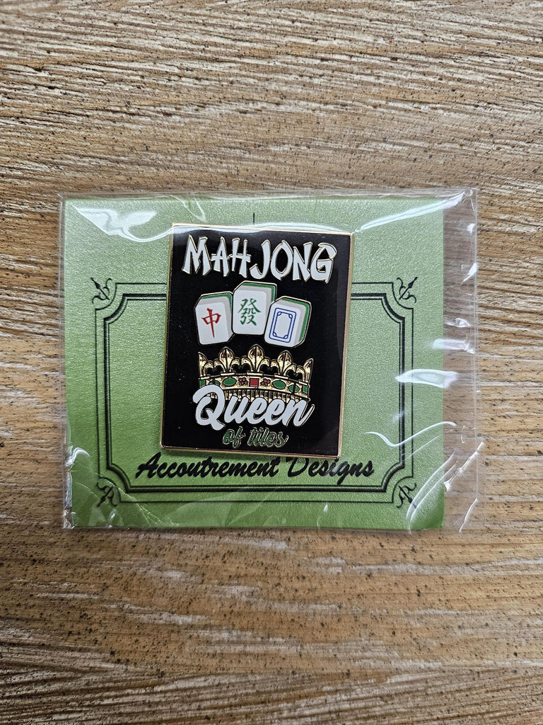 Mahjong Queen of Tiles Magnet | Stitch-Stash