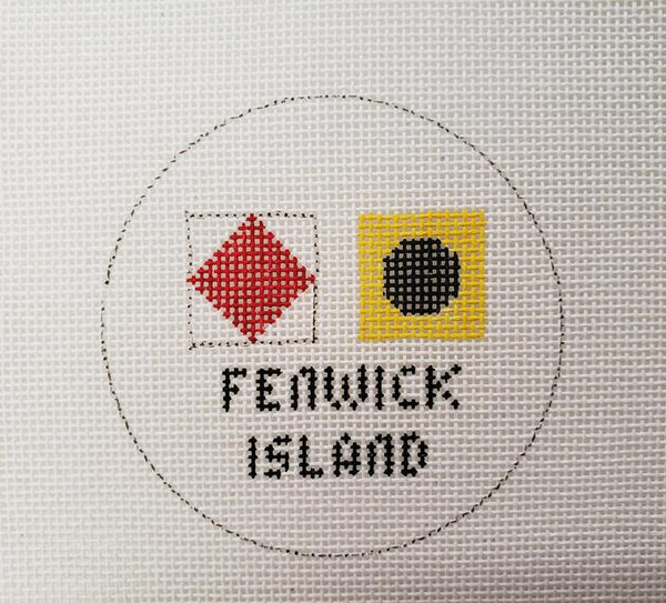 KKNTO31 Fenwick Boat Flag | Stitch-Stash